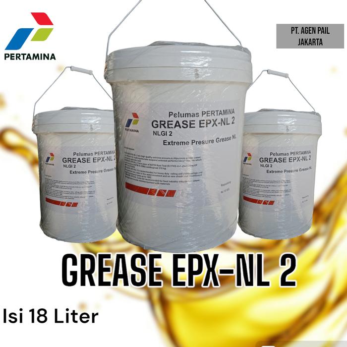 Jual oli pertamina grease epx-nl 2 nlgi 2 isi 20liter - Jakarta Barat ...