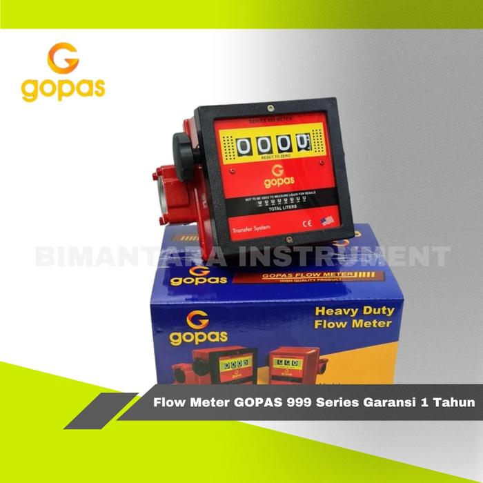 Jual Flow meter solar Gopas 999 series 1 inch - Jakarta Barat - Bimantara Instrument | Tokopedia