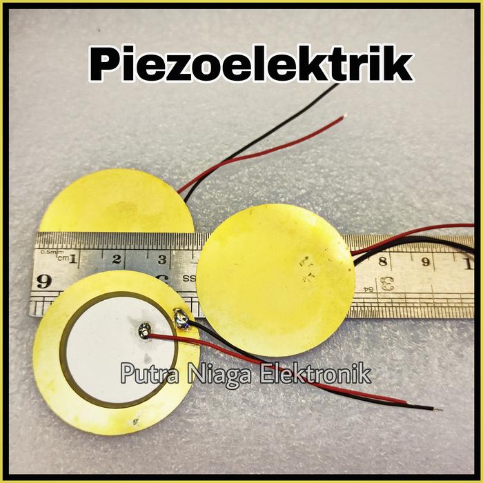 Jual Piezo Electric 35mm lengkap dengan kabel 15cm buzzer elektrik ...