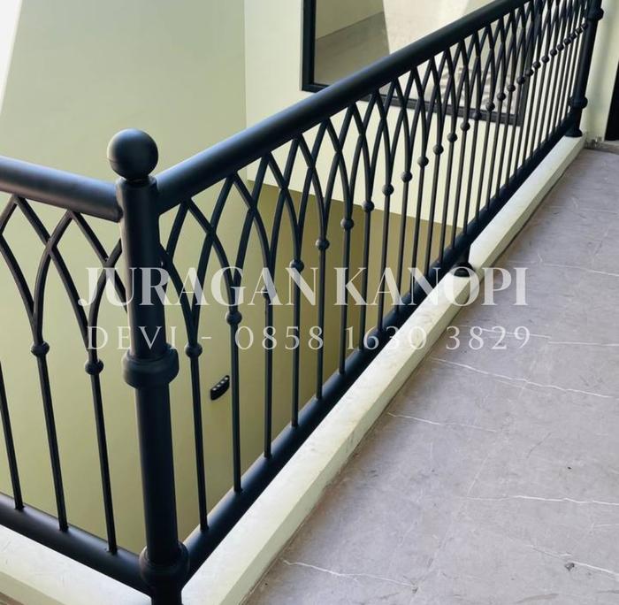 Jual Railing Tangga Besi / Railing Balkon Besi / Custom Railing Besi ...