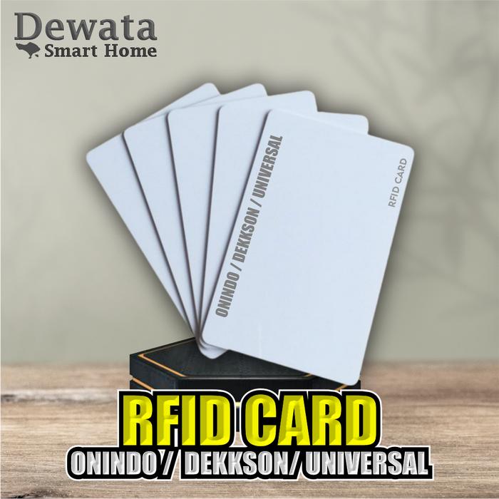 Promo KARTU KUNCI RFID CARD ONINDO/DEKKSON/UNIVERSAL - Kota Denpasar ...
