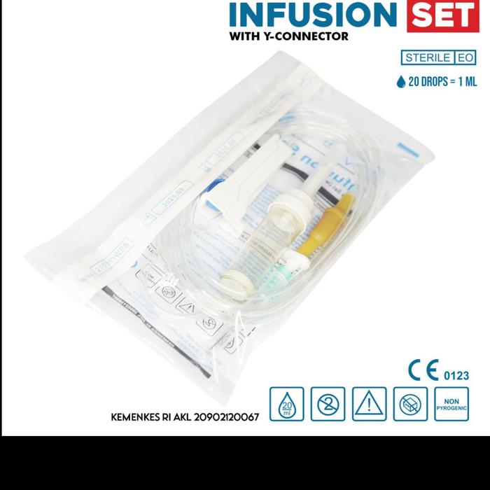Jual Healthcare Infusion Set Dewasa (Adult) atau Anak (Child) Alat ...