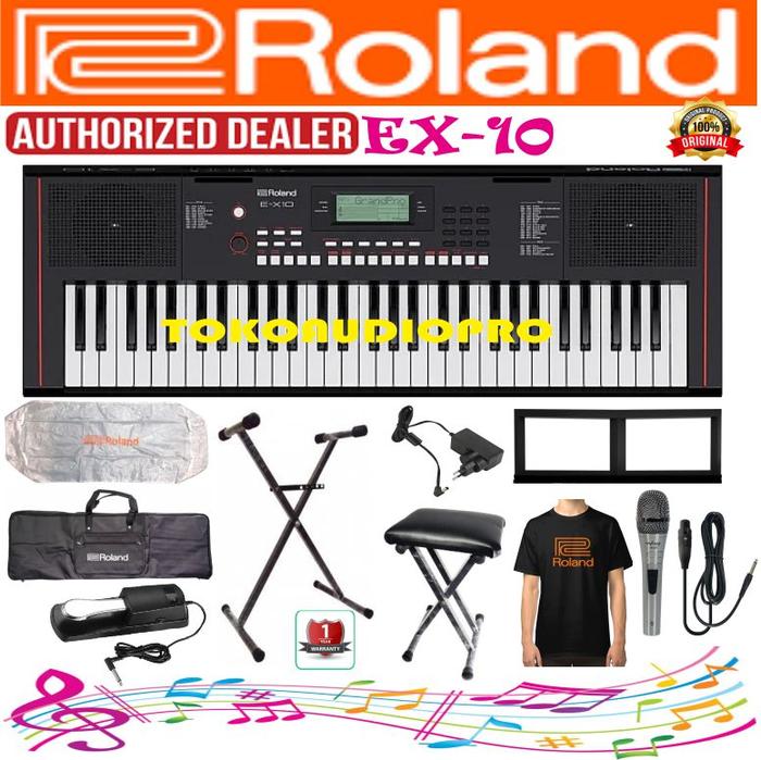 Jual Roland E-X10 Portable Keyboard Roland EX-10 EX10 Arranger ...