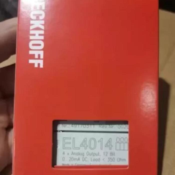 Jual Beckhoff EL4014 | EtherCAT Terminal, 4-channel analog output, current, 0…20 mA, 12 bit ...