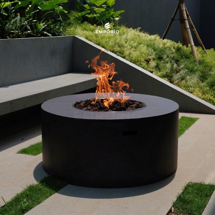 Jual Gas Fire Pit Table Meja Api Unggun Bonfire Fireplace - Kota ...