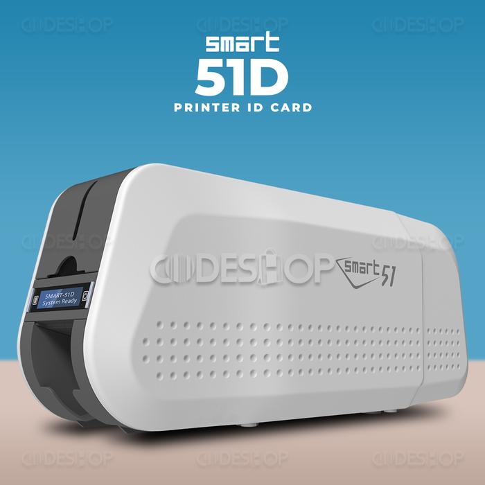 Jual Smart 51 Dual Printer ID Card Cetak Kartu PVC Dua Sisi Dual Side ...