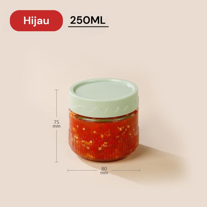 Promo KURUMA - CHIZU Spice Jar Permen Minimalis Food Container Kue ...