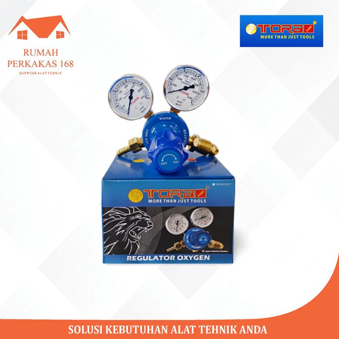 Jual TORA BLUE biru Regulator Oksigen - Oxygen Regulator - Kota ...