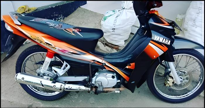 Jual STRIPING JUPITER Z 2004 2003 HITAM OREN ORANGE YAMAHA - Kab ...