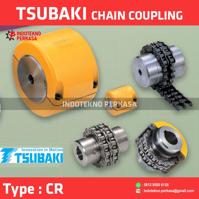 Jual CR-4014 Tsubaki Chain Coupling, Complete Set, Max Bore 28 mm ...