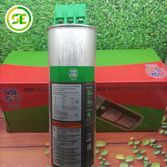 Jual Capacitor Bank VORGE 15Kvar Kapasitor VORGE 15 Kvar 415V 415 Volt garansi 2 tahun - Jakarta ...