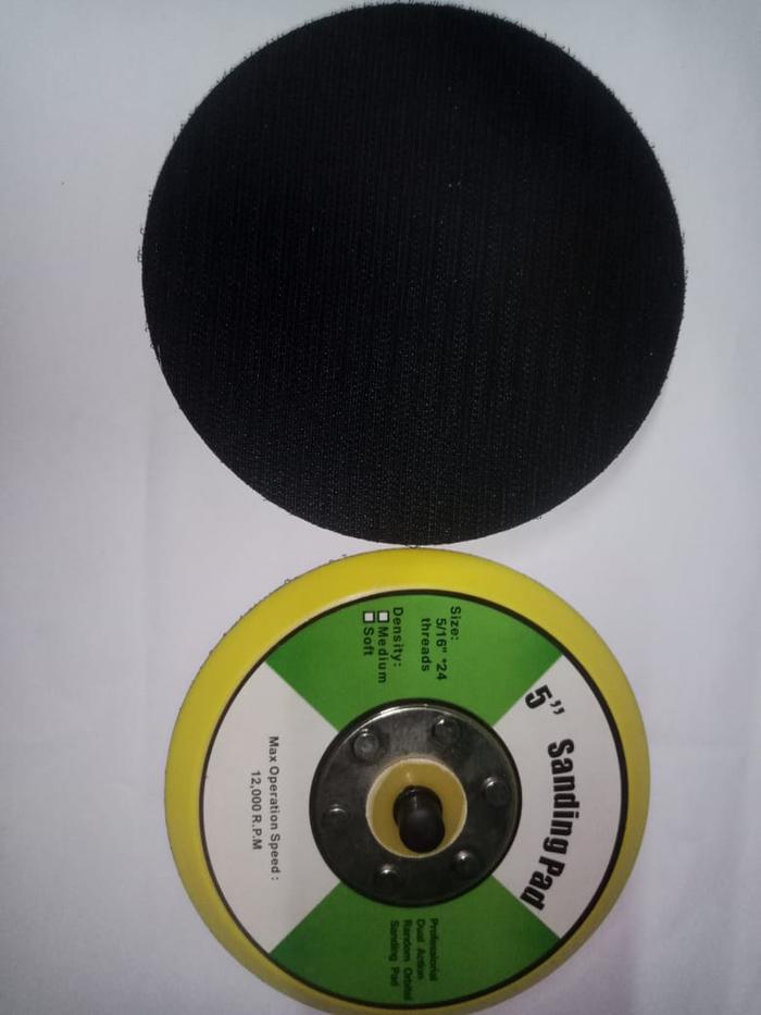 Jual SANDING PAD 5 Inch VELCROW (Kasar) TANPA LUBANG - Jakarta Barat ...