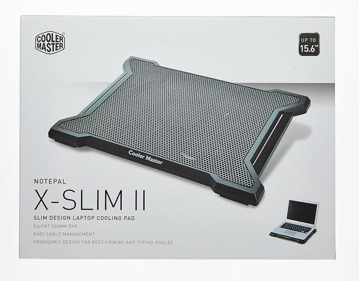 Jual Cooler Master Notepal X-SLIM II-Slim Notebook Cooling Pad Cooler ...