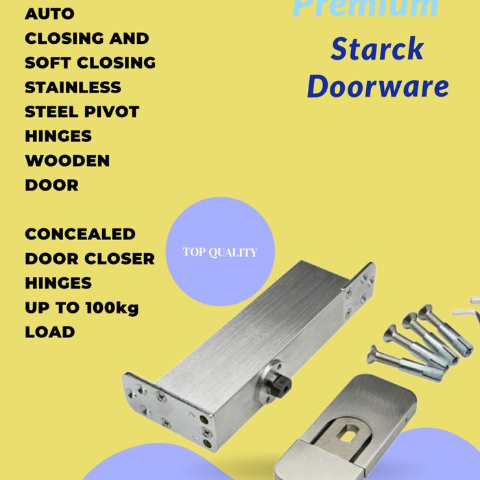 Promo Engsel pivot hydrolic Heavy Duty otomatis auto soft closing door ...