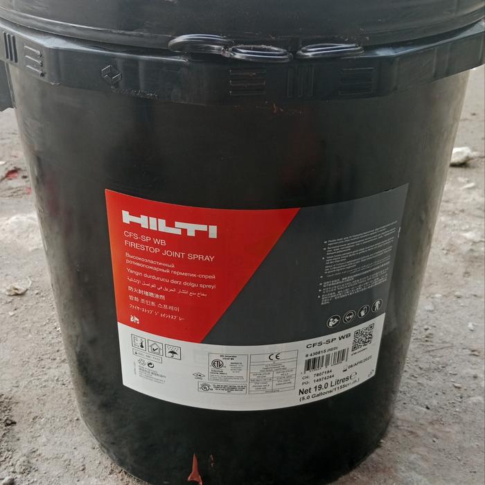 Jual HILTI CFS-SP WB FIRESTOP JOIN SPRAY @19L/25Kg - Jakarta Barat ...