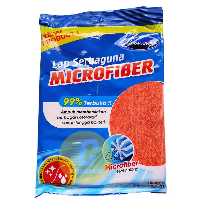 Jual Kain Microfiber HONAGA 320GSM 40x40cm SUPER LEMBUT - Orange ...
