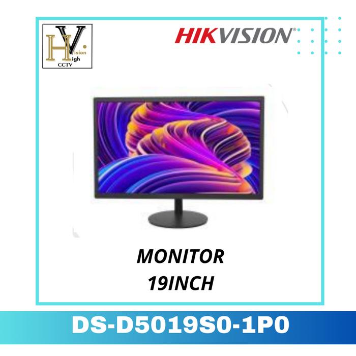 Jual MONITOR HIKVISION DS-D5019S0-1P0 19INCH - Kota Palembang - Highvision CCTV | Tokopedia