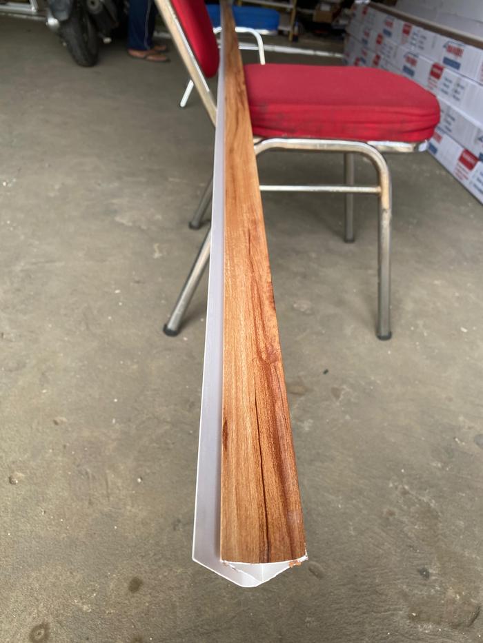 Jual list tembok PVC list minimalis PVC list pinggir PVC motif kayu ...
