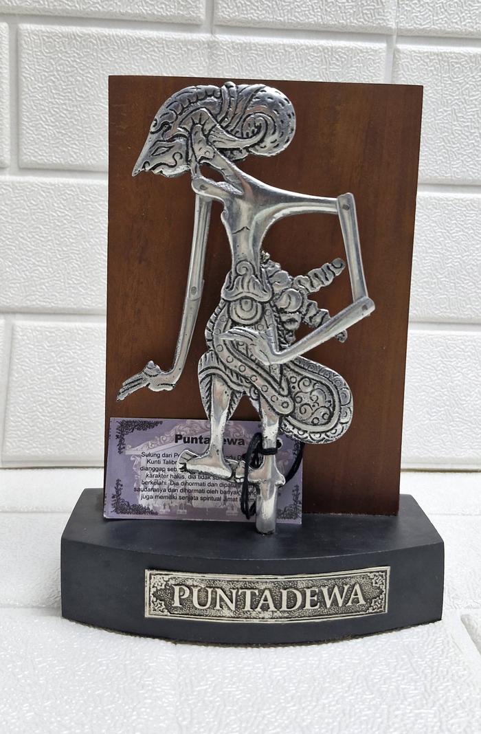 Jual Wayang Puntadewa Plakat - Plakat Wayang Pajangan Meja - Souvenir ...