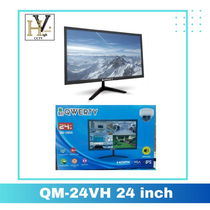 Jual MONITOR QWERTY QM-24VH - 24 INCH - Kota Palembang - Highvision CCTV | Tokopedia