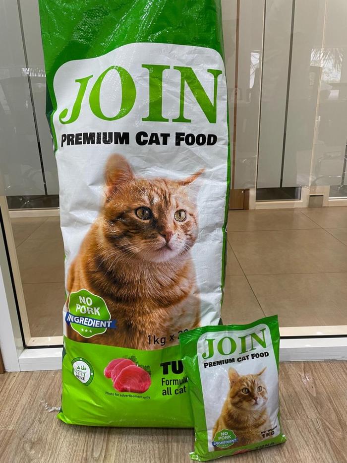 Jual JOIN CAT FOOD FRESHPACK 20KG TUNA FLAVOUR makanan kucing join 20kg ...