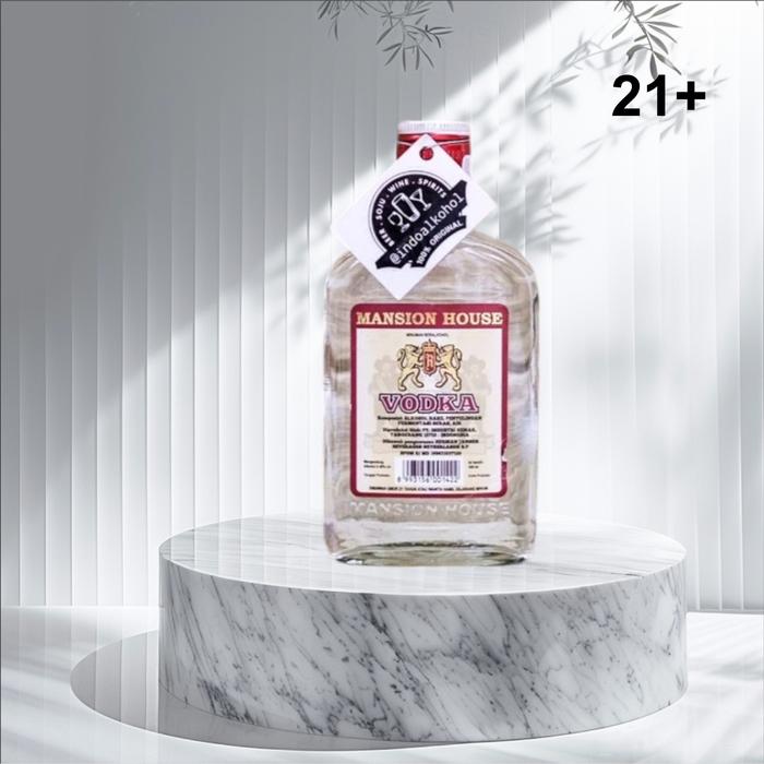 Jual Mansion House Vodka 350ml - INDOALKOHOL Original 100% - Kota ...
