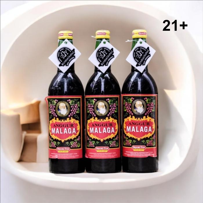 Promo Paket 3 Anggur Malaga 620ml - OT Orang Tua - INDOALKOHOL Original ...