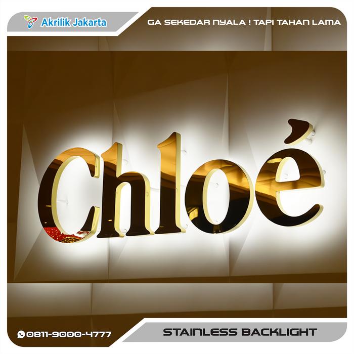 Jual Huruf Timbul stainless LED nyala Belakang | Backlight - Jakarta ...