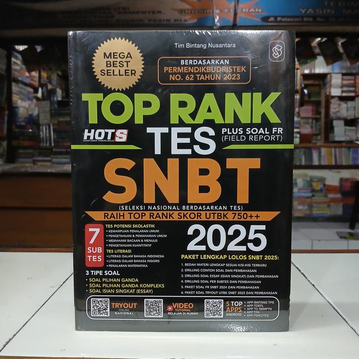 Promo Buku Sarang Baca Top Rank Te SNBT (Seleksi Nasional Berdasarkan ...