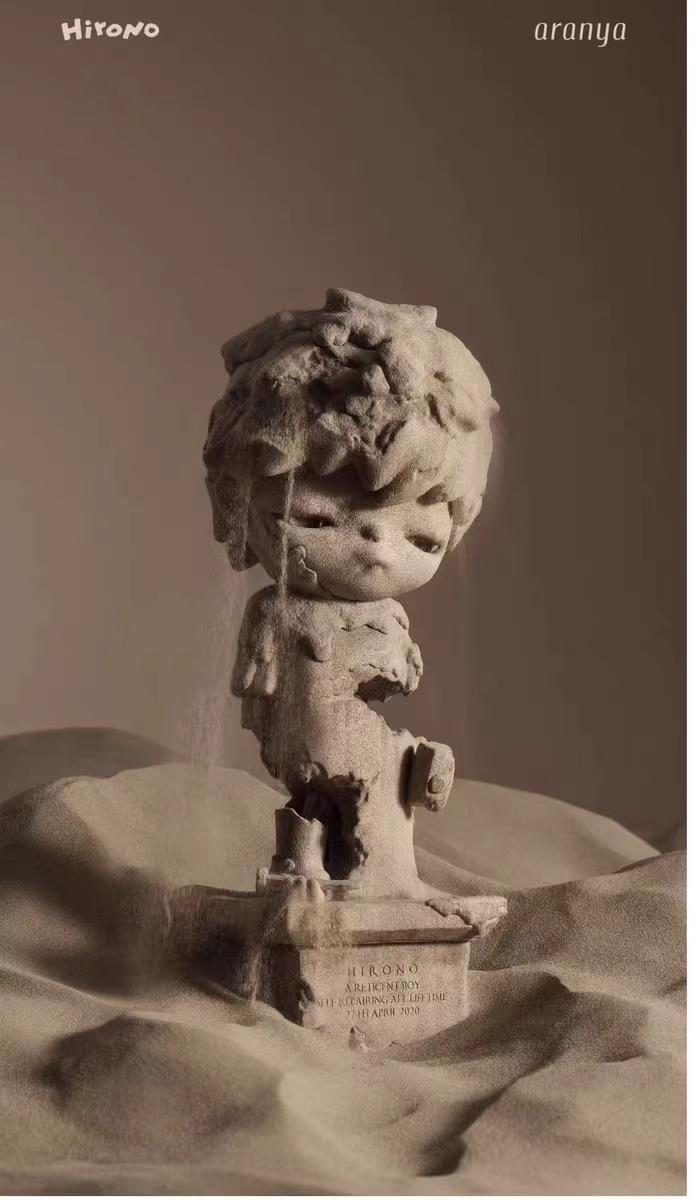 Jual POPMART HIRONO INNERFLOW ARANYA RESHAPING THE SANDS FIGURE - Kota ...