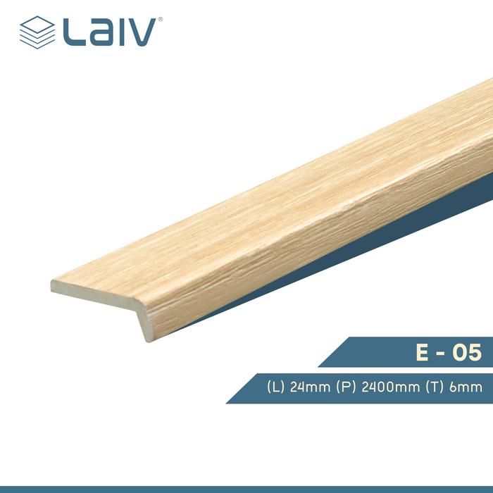 Promo LAIV Lis Ending List Siku L PVC Step Nosing Lantai Tangga Vinyl ...