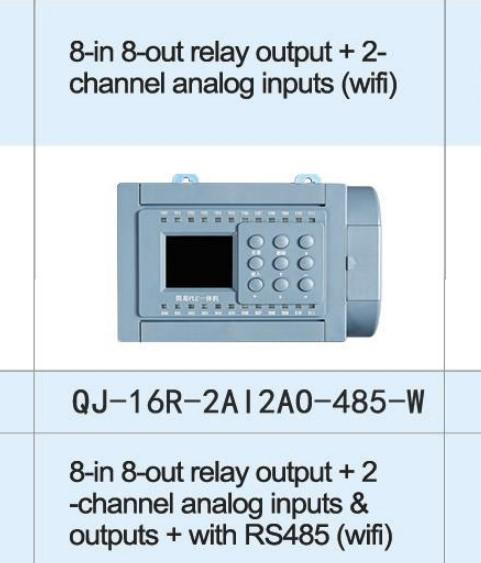 Jual PLC controller 8 in 8 out 2 analog input 2 analog out RS485 WIFI ...