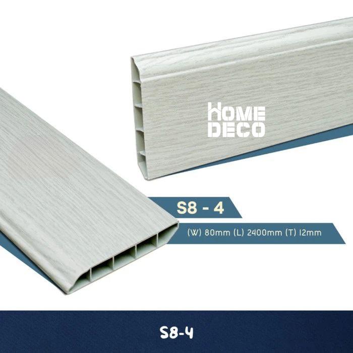 Jual LAIV List Plint Lantai PVC 10cm 8cm Lis Tembok Parkit Plank WPC ...