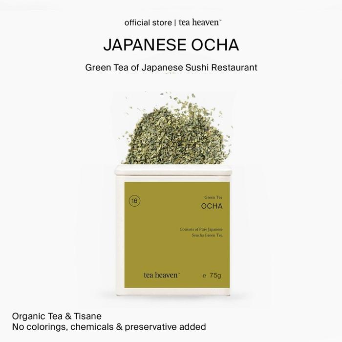 Promo Japanese Ocha Green Tea | Tea Heaven | Teh Hijau Jepang Ocha ...