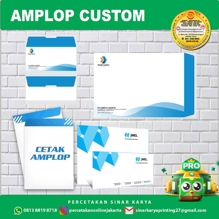 Jual CETAK AMPLOP CUSTOM BERBAGAI UKURAN BORDERLESS - Jakarta Timur ...