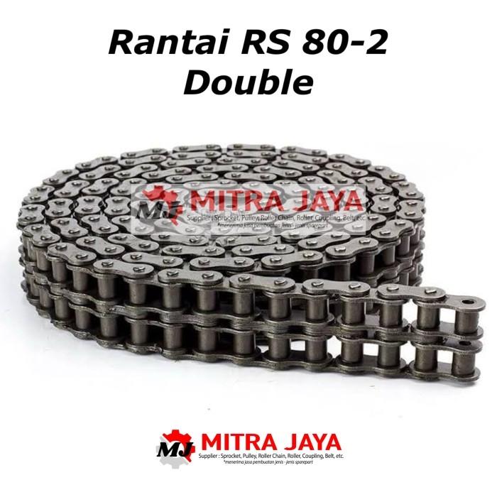Jual ROLLER CHAIN RS 80-2 (RANTAI SPROCKET DOUBLE) - Jakarta Barat ...