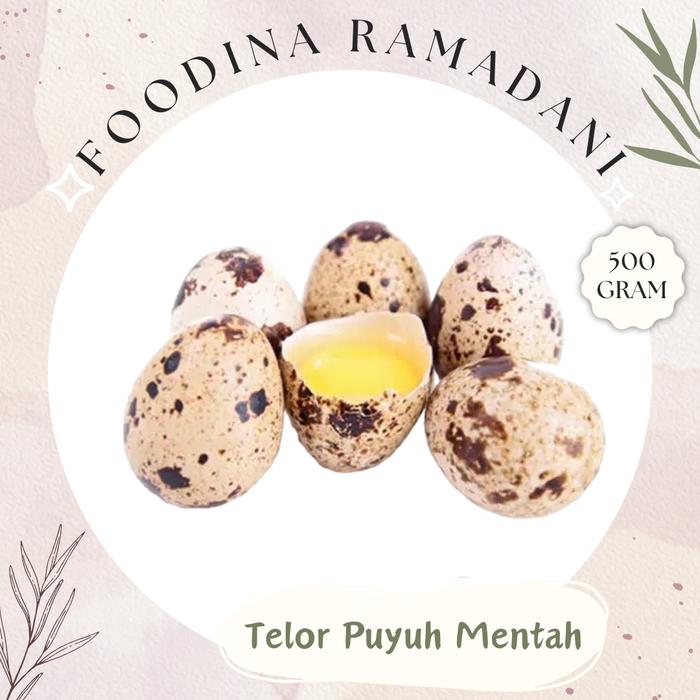 Jual TELOR PUYUH Mentah Curah - Quail Eggs Fresh [ Berat 500gr ] Harga ...