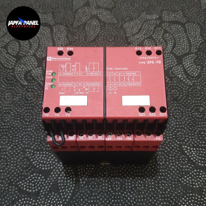 Jual Safety Relay Module Telemecanique Preventa XPS-FB 230 VAC Germany ...