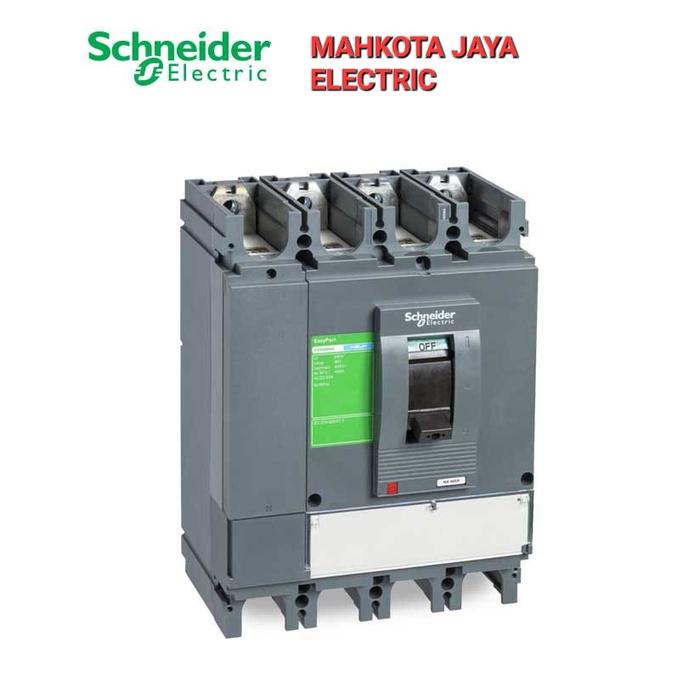Jual SCHNEIDER MCCB CIRCUIT BREAKER COMPACT CVS630F 630A 4P 36KA MIC 2 ...