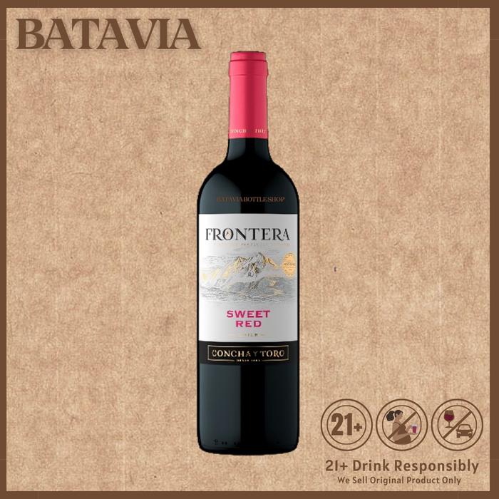 Promo Wine Frontera Sweet Red 700ml - Jakarta Barat - Batavia Bottle Shop | Tokopedia