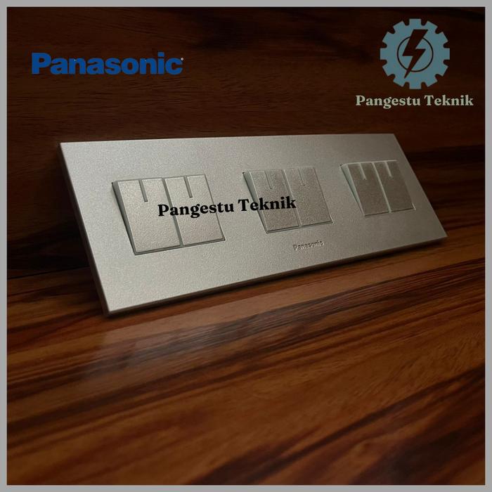 Jual Panasonic Style Triple Saklar Seri / Enam Saklar Tunggal (Tiga ...