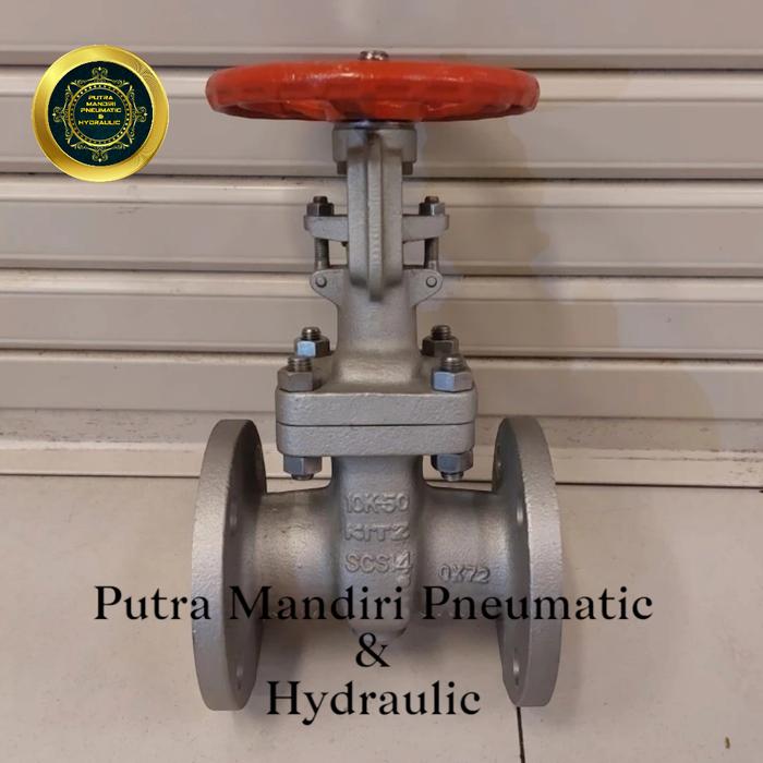 Jual Gate Valve Kitz Stainless Steel 316 4" Inch Jis 10K / Gate Valve Kitz Stainless SCS14 10K ...