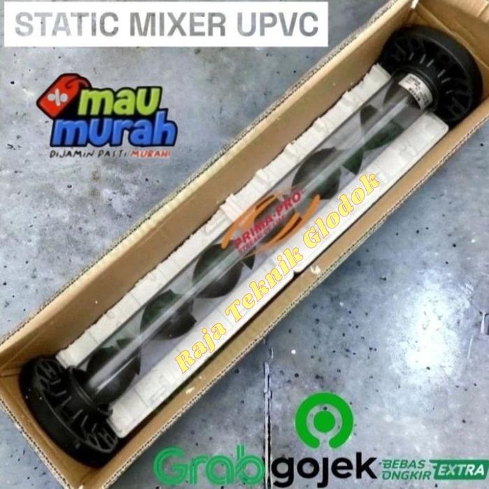 Jual Static mixer upvc 2 inch Static Mixer 2" Static Mixer Ozone 2inch DN50 - Jakarta Barat ...