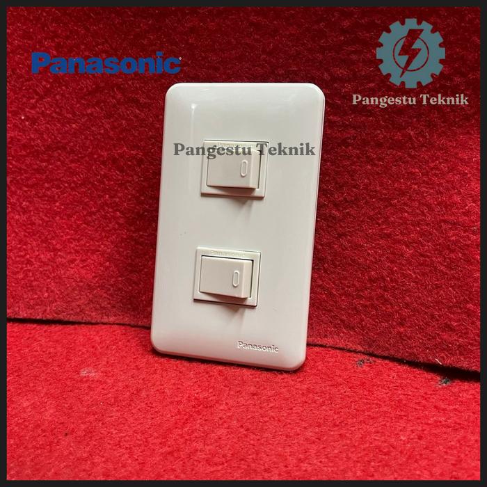 Jual Panasonic Saklar Seri Model Classic/ Panasonic Dua Saklar Full ...