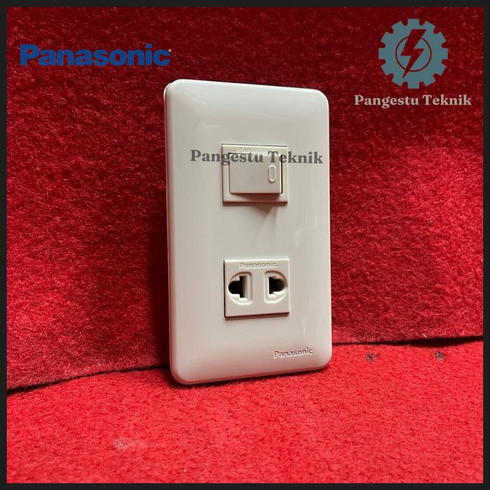 Jual Panasonic Saklar + Stop Kontak Model Classic/ Panasonic Full Color ...