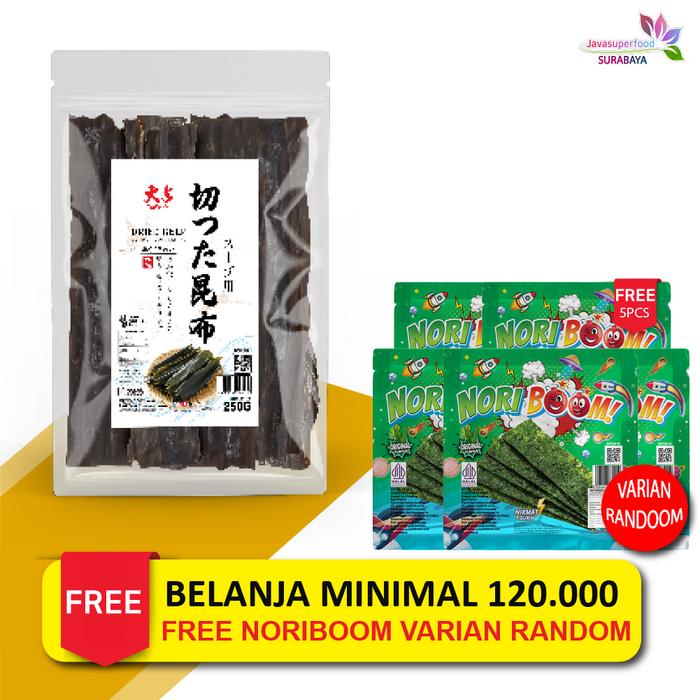 Jual Kombu / Konbu / Dashima Potong /Rumput Laut Kaldu/Kuah Ramen Miso ...