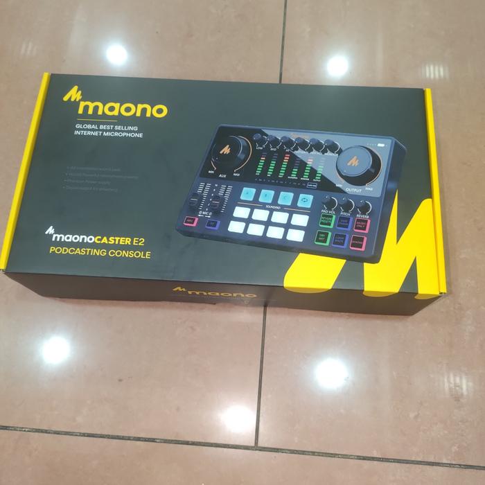 Jual Maono Caster E2 Portable Live Streaming SoundCard Resmi New ...