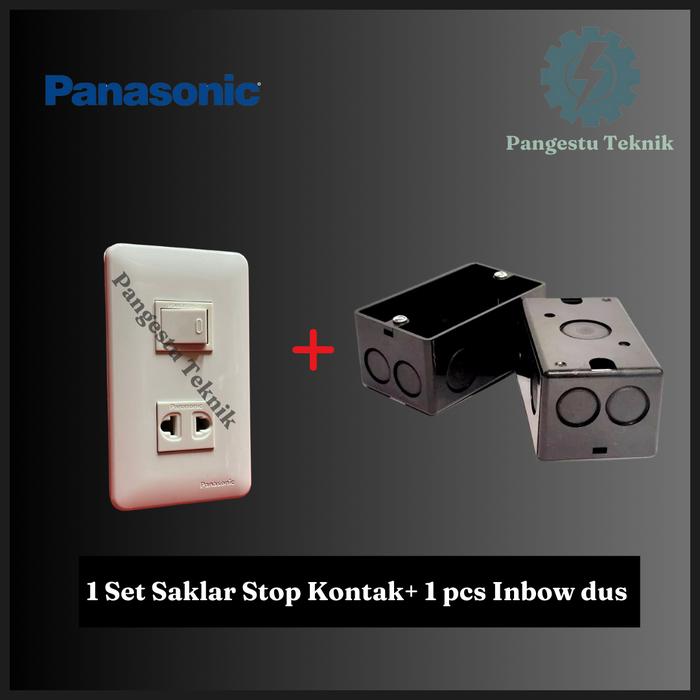 Jual Panasonic Saklar + Stop Kontak Model Classic/ Panasonic Full Color ...