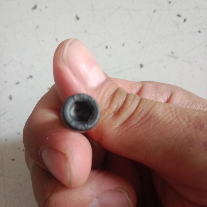 Jual BAUT L inchi + mur baja m5/16x2,drat kasar m8x50, ht - Kab ...