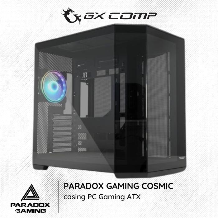 Promo PARADOX GAMING COSMIC Free 1 Fan ARGB - Casing PC ATX | CPU PC ...